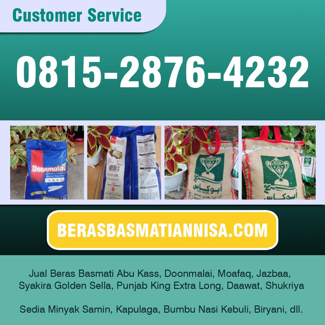 REKOMENDASI 081528764232 Beras Basmati Pekalongan | by Jual Beras ...