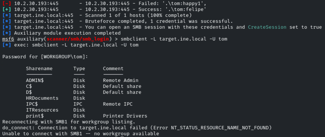 EJPT Host & Network Penetration Testing: The Metasploit Framework CTF 2 ... EJPT Host & Network Penetration Testing: The Metasploit Framework CTF 2 ...