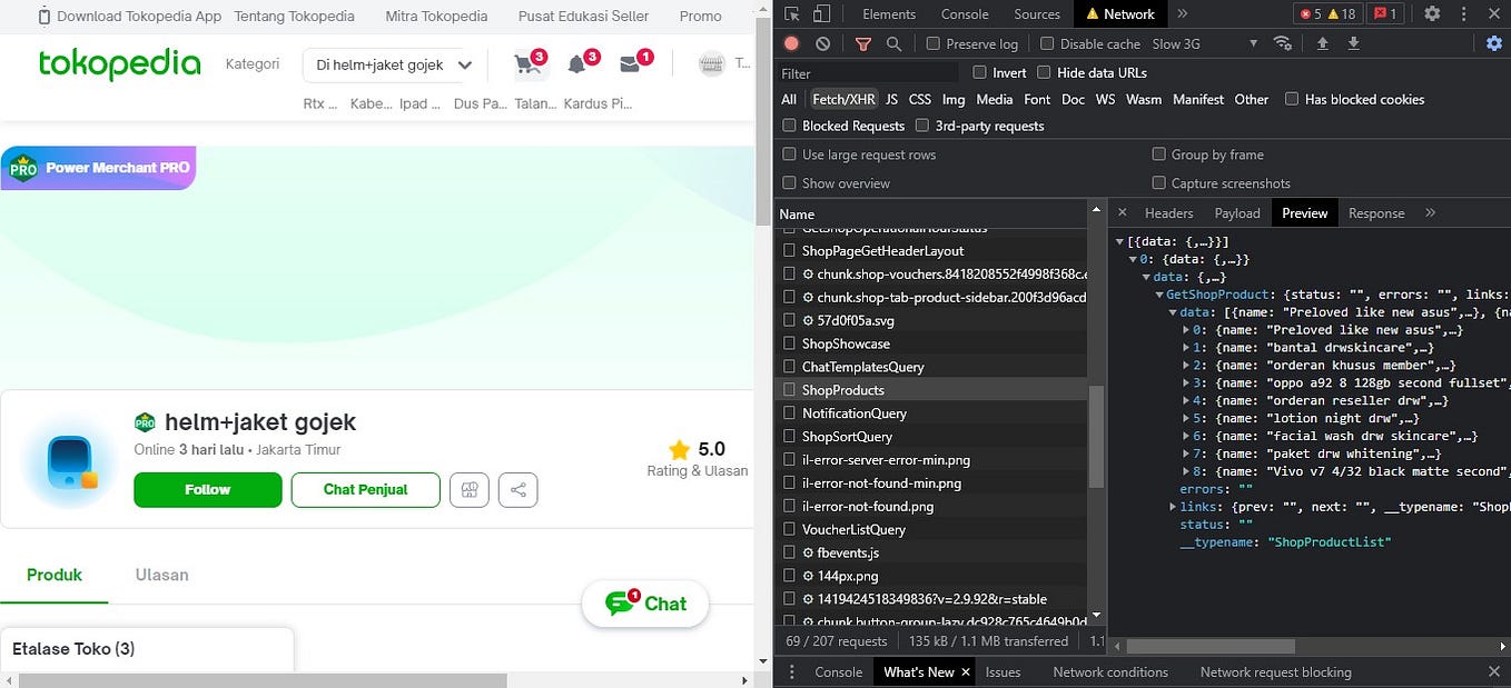 Analisa data tokopedia - Muizzuddin - Medium