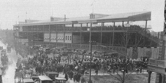 How much of Wrigley Field’s original 1914 structure remains today? | by ...