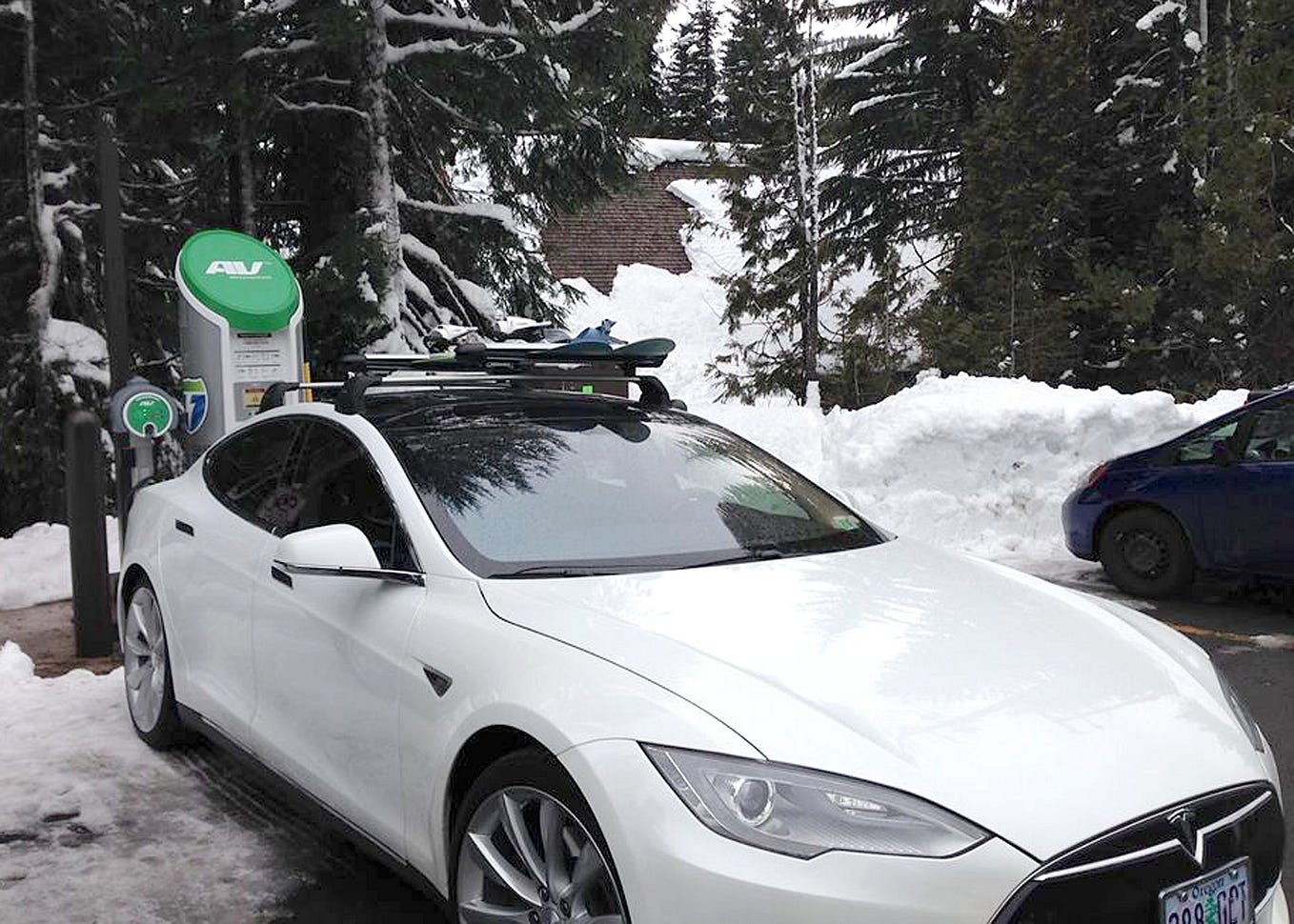 Tesla Model 3 In the Snow. It snowed here in Boston last night by Tom Harrison Tom Harrison s Blog
