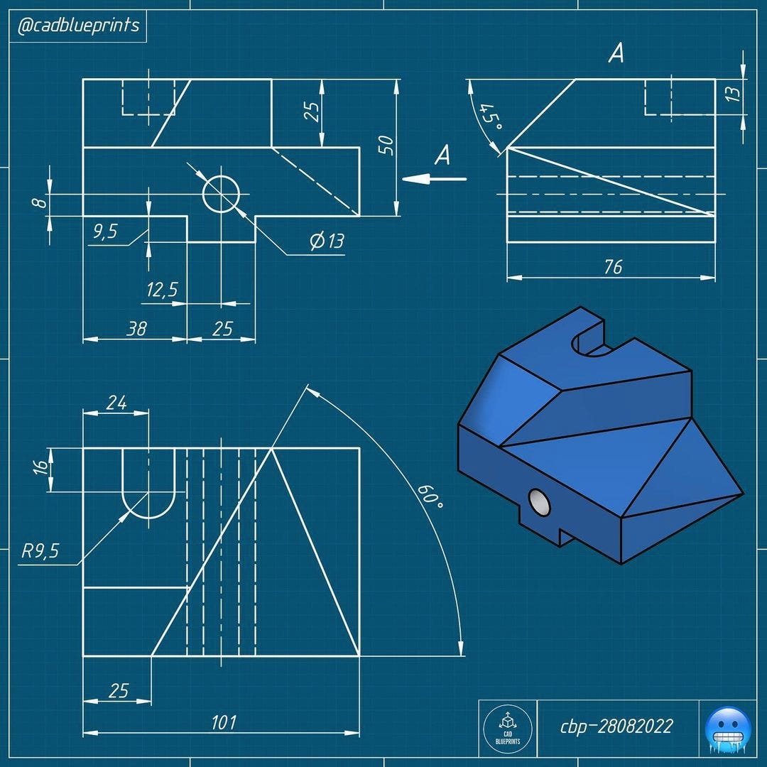 3D CAD Drawings Practice Examples 1 For more details click here ...