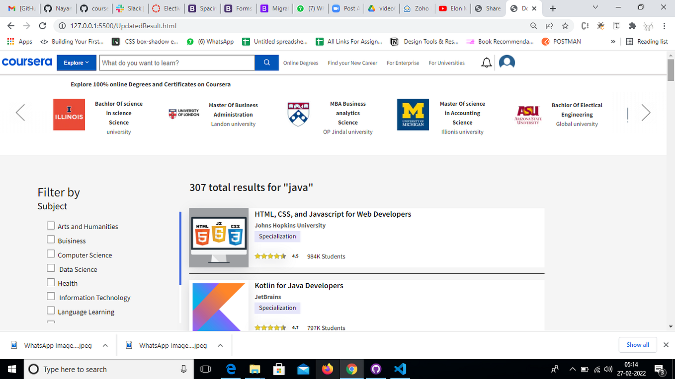 Cloning “Coursera.org” in 7 days. In this blog post, I shall provide the… | by Mohak_Tripathi ...