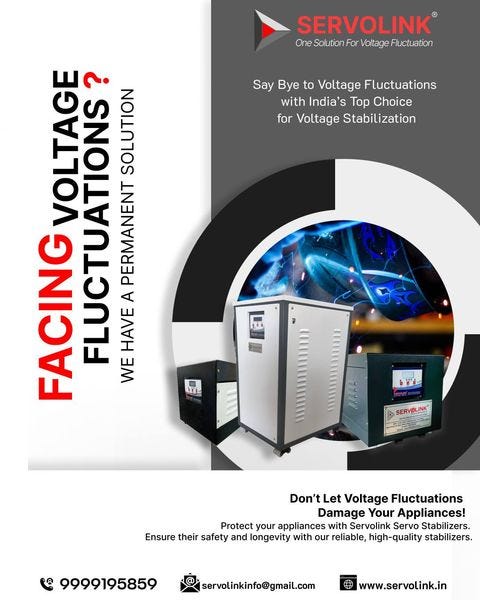 Why Should We Use Servo Voltage Stabilizers? | by Servo Link | Jul ...