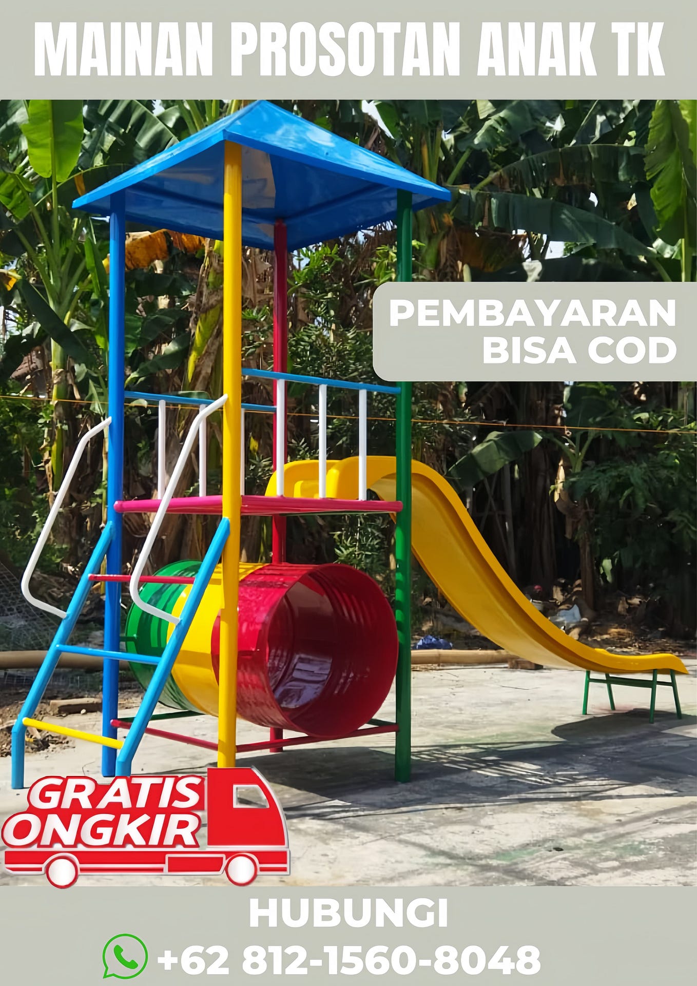 WA +62 812–1560–8048 Bayar COD Perosotan Custom Anak Tk Paud Dan ...