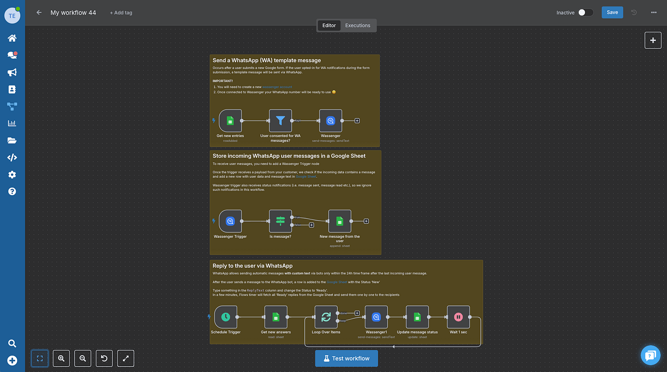 Beginner’s Guide to Exploring n8n | by Divya Sabade | Bootcamp | Medium