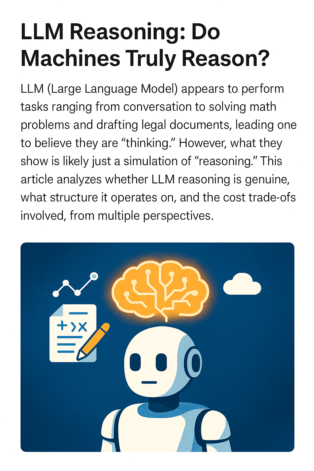 Agent Reasoning vs. LLM Reasoning: Key Differences and Cost Analysis ...