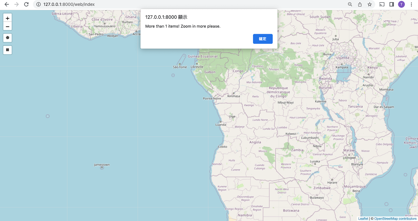 GeoDjango: Use leaflet-draw to draw and save into PostGIS | by Tony Leung | Medium
