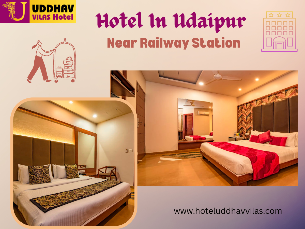Luxury Hotel In Udaipur Near Lake Pichola - Hotel Uddhav Vilas - Medium