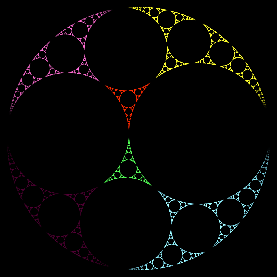 Fractal software, math and Apollonian gasket animations | by Felipe ...