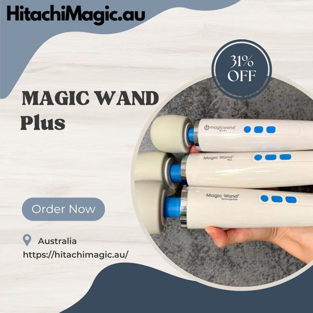 Rechargeable Magic Wand | Hitachi Magic - Hitachimagic - Medium