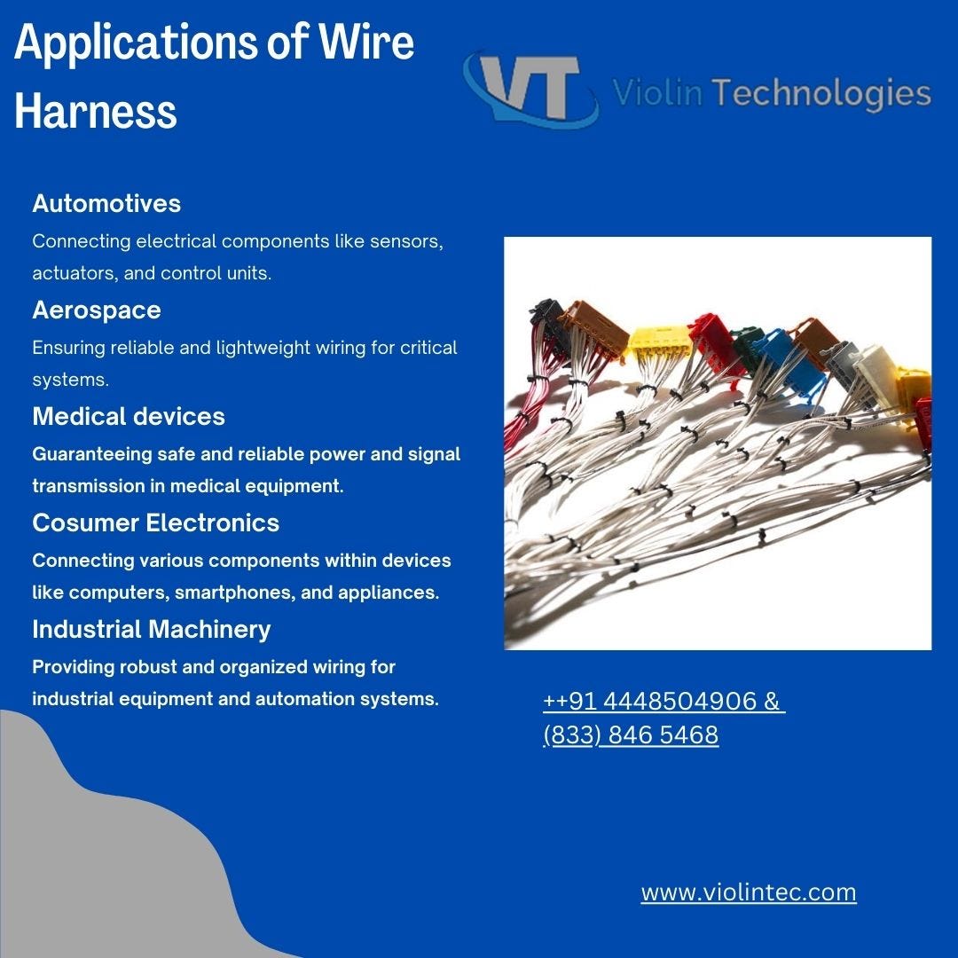 High Precision Machined Components In The USA | Wire Harness - Sahasra ...