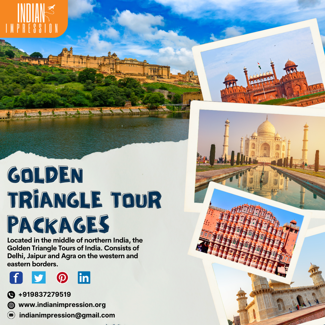 Golden Triangle Tour Packages. India, a land of vibrant colors, rich… | by Impressionindian ...