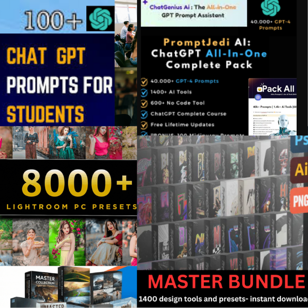 ChatGPT Prompt Bundles - Digital Bundle - Medium