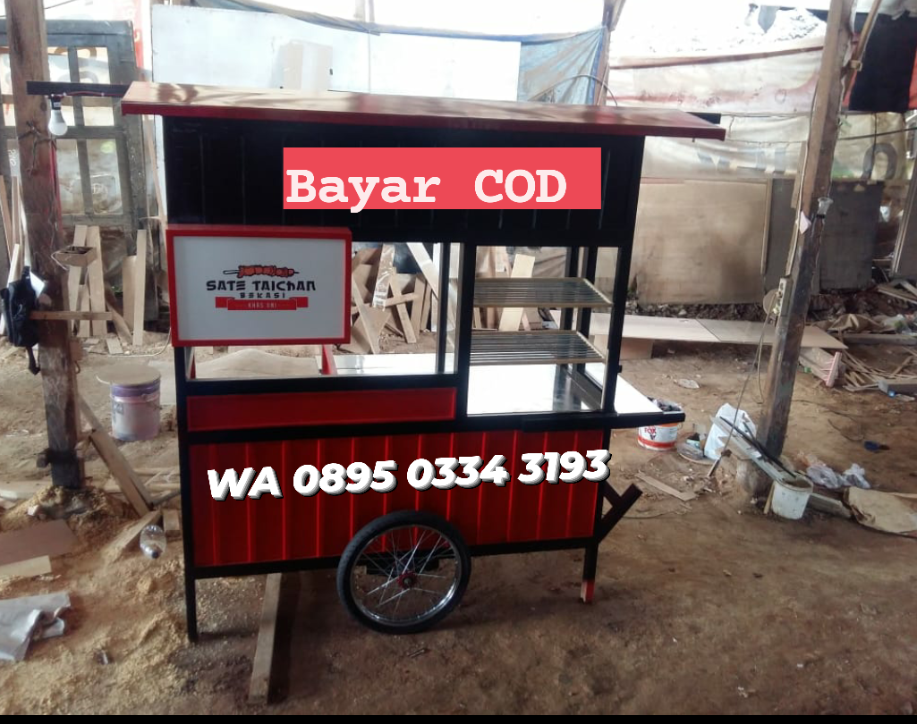 Desain Gerobak Ayam Goreng Minimalis, Info 0895 0334 3193, Bisa COD ...