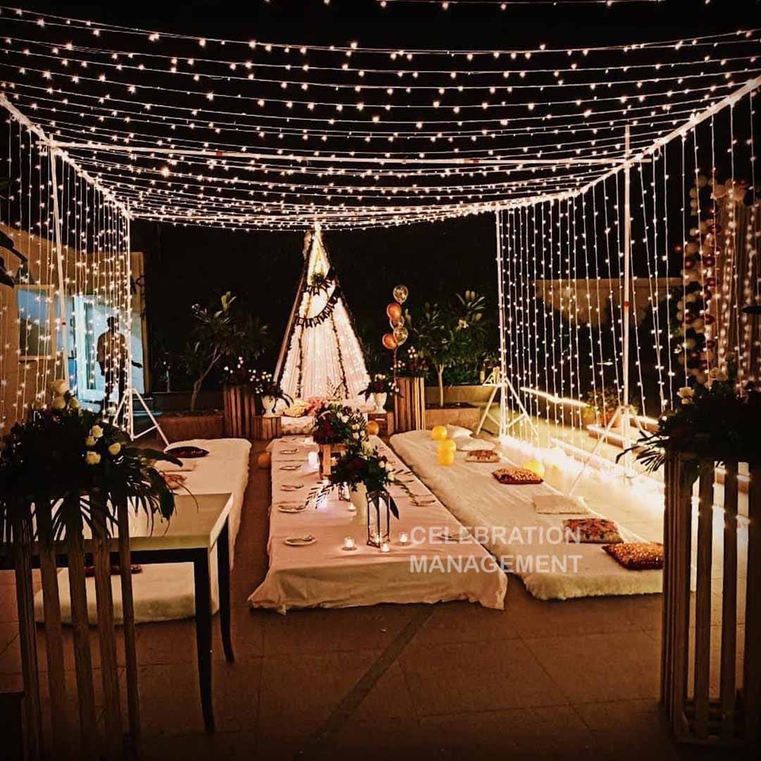 Terrace Party Decoration - Celebrationmanagement - Medium