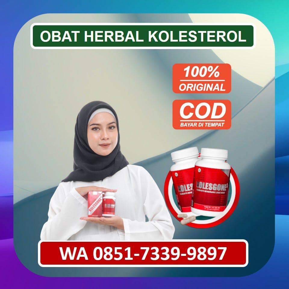 0851–7339–9897 Jual Obat Herbal Kolesterol Kolesgone di Surabaya | by ...