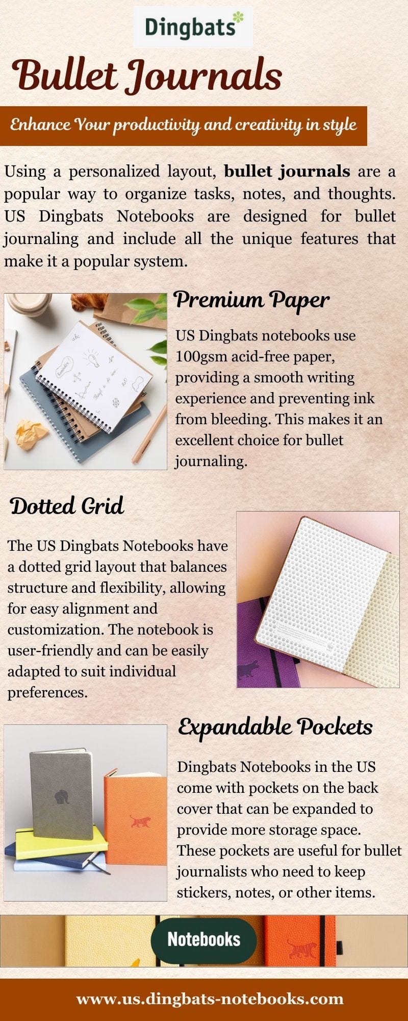 Dingbats Wildlife Notebook: A Sustainable and Stylish Journaling ...