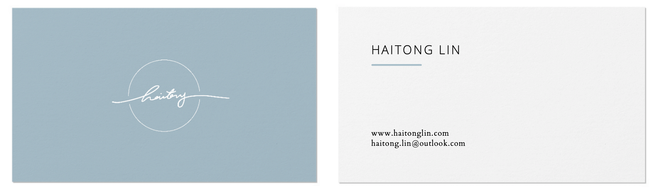 Haitong’s Personal Logo Design. In this project, I am going to design a… | by Haitong Lin | Medium