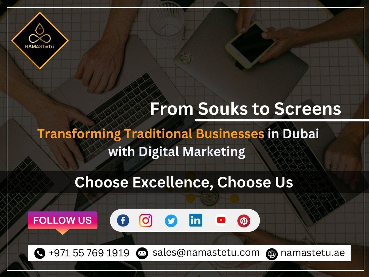 Unlocking Success: Namastetu Technologies — The Best Digital Marketing Company in Dubai | by ...