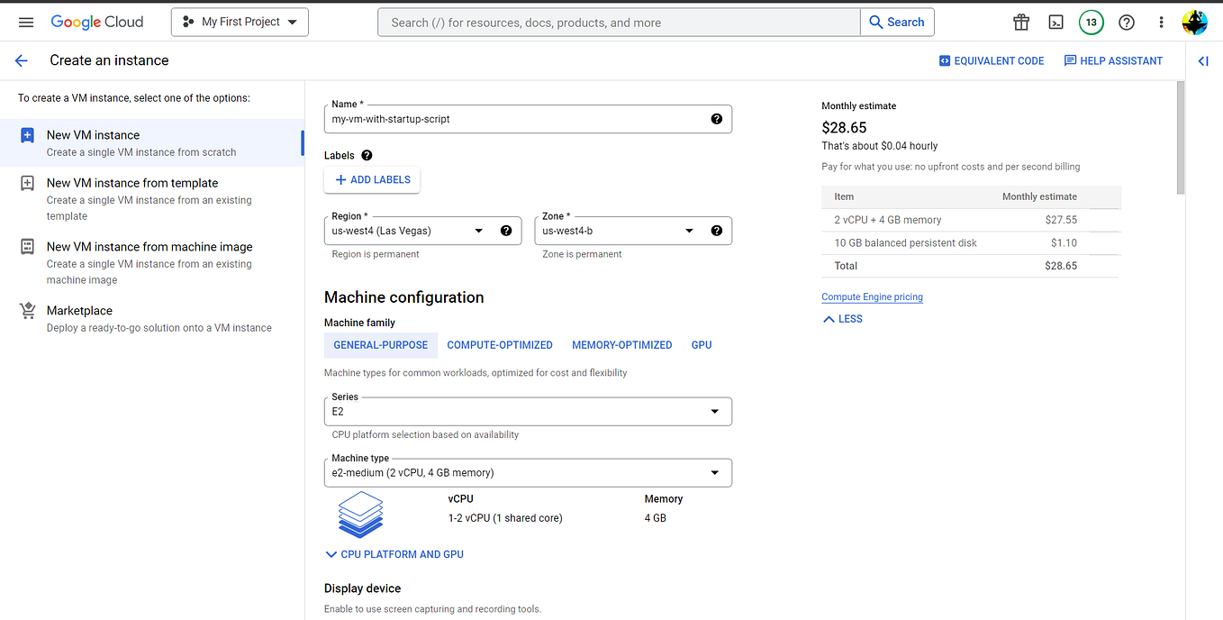 GCP-6 — Compute Engine Internal and External IP, Reserving Static IP | by Chandan Joshi | Medium