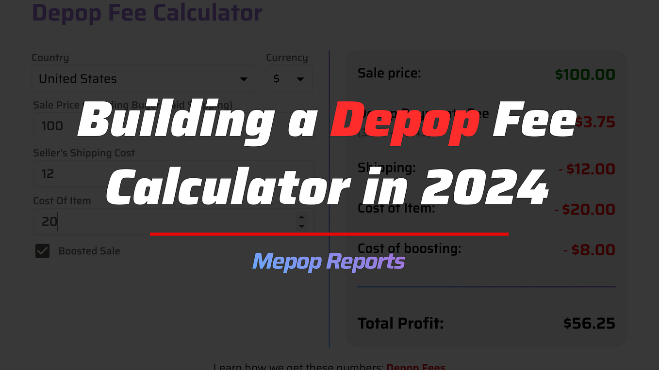 I built a sales analysis tool for Depop Sellers | by Samuel Wood | Medium