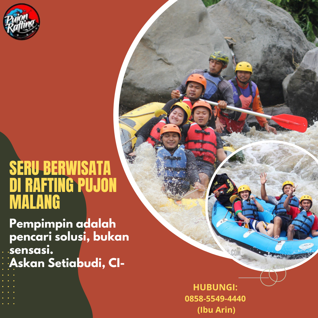 WISATA RAFTING PUJON YANG SATU INI INDAH BANGET | CALL 0895–1481–0211 ...
