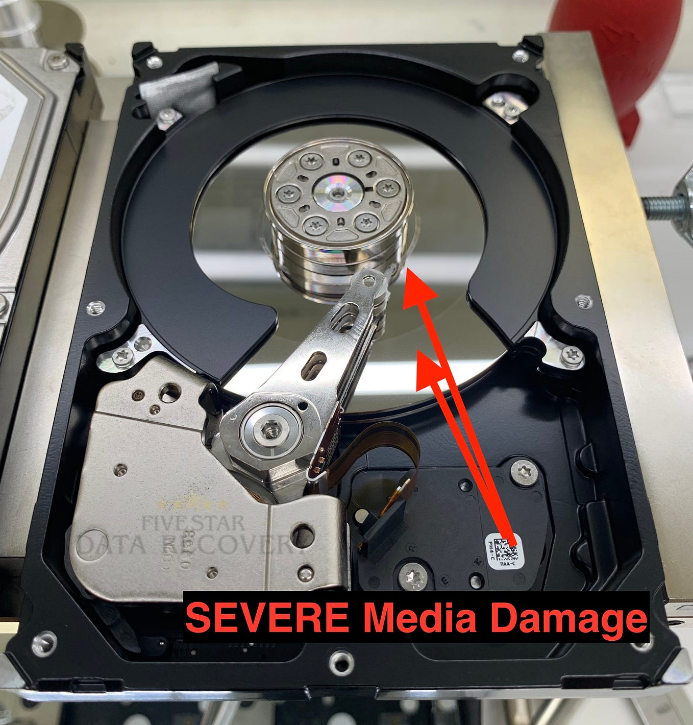 Clean Room — Major Contamination - Five Star Data Recovery - Medium