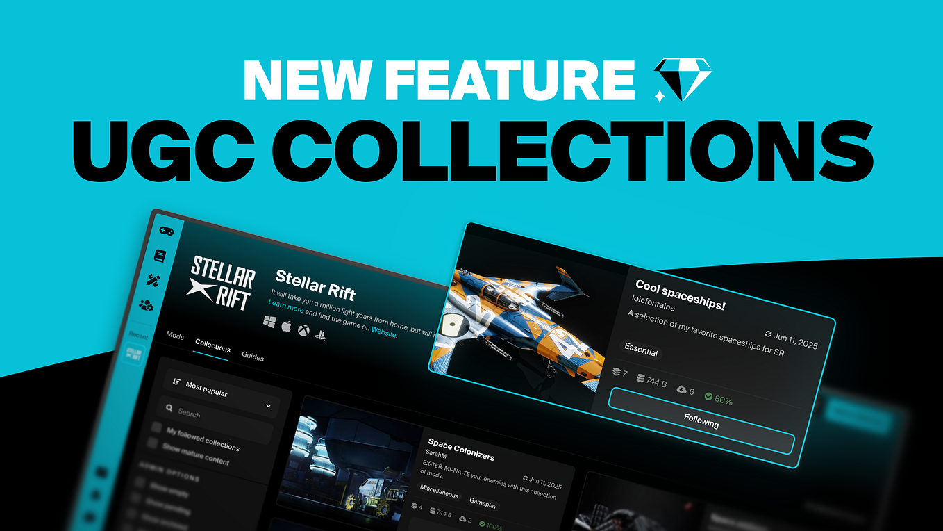 Unreal Plugin V2.0 for UGC & Modding Now Available | mod.io