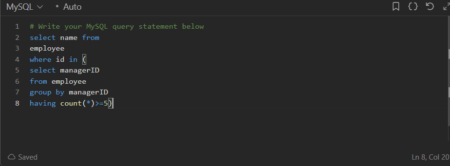 SQL || Leet Code-Challenge 2. Hello, everyone! It’s been a while, but ... SQL || Leet Code-Challenge 2. Hello, everyone! It’s been a while, but ...