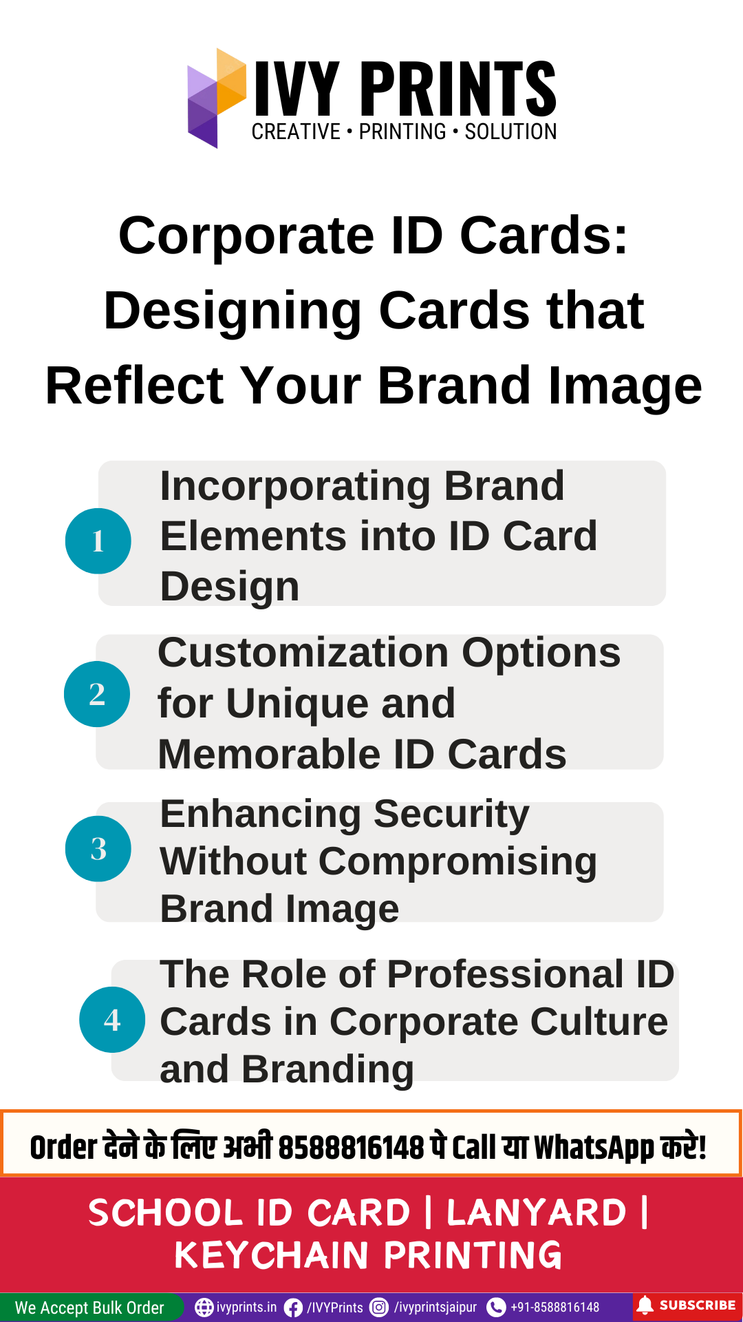 Corporate ID Cards: Designing Cards that Reflect Your Brand Image | by ...