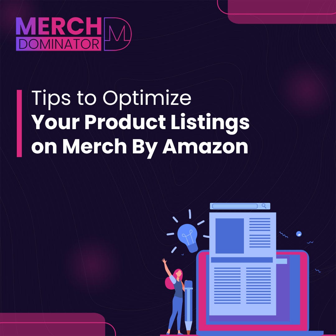 Dominating Print On Demand: How to Use Merch Dominator with Amazon ...