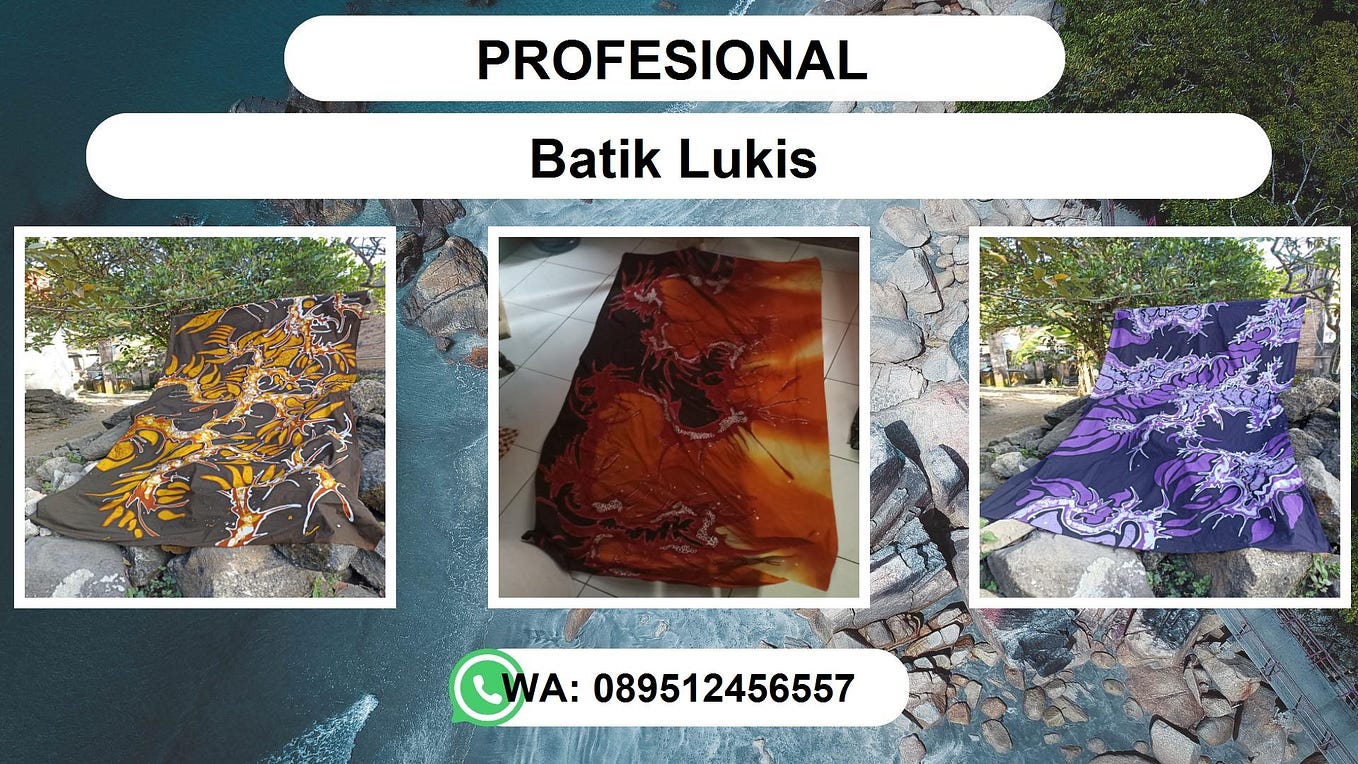 PROFESIONAL, WA 089512456557 Produsen Batik Lukis Jakarta Utara ...