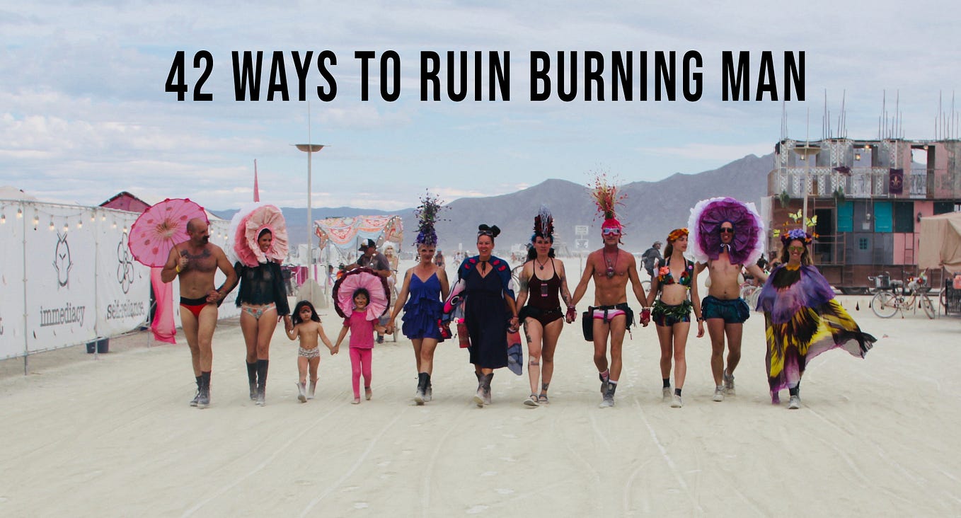 Burning Man Kicked My A$$. I got slammed by dehydration and… | by John ...