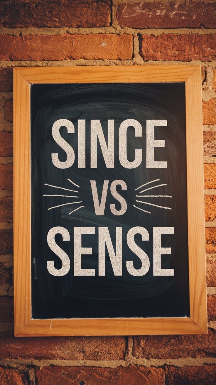 Since vs Sense: Understanding When to Use Each Word - Grammar Beacon ...