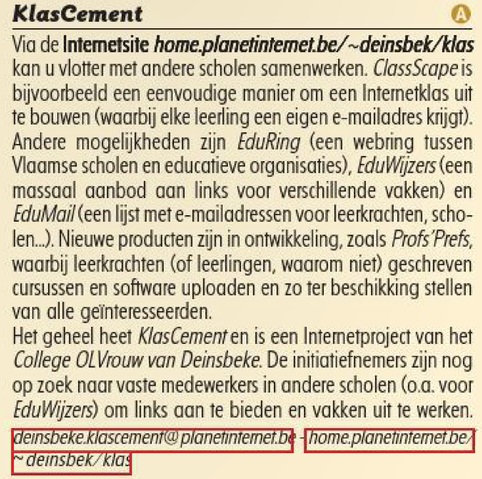 0 KlasCement: Samen in een sterk netwerk | by Hans De Four | Medium