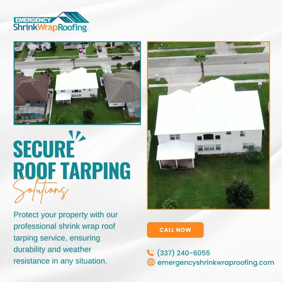6 Reasons To Partner With Professionals For Your Roof Shrink Wrapping ...