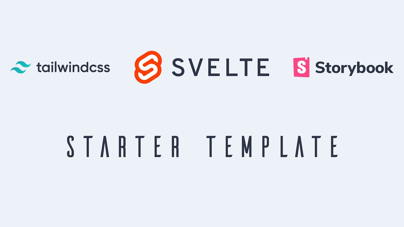 Svelte + Vite, Storybook 7 with Svelte Native Format & Tailwind CSS — Starter Template | Medium