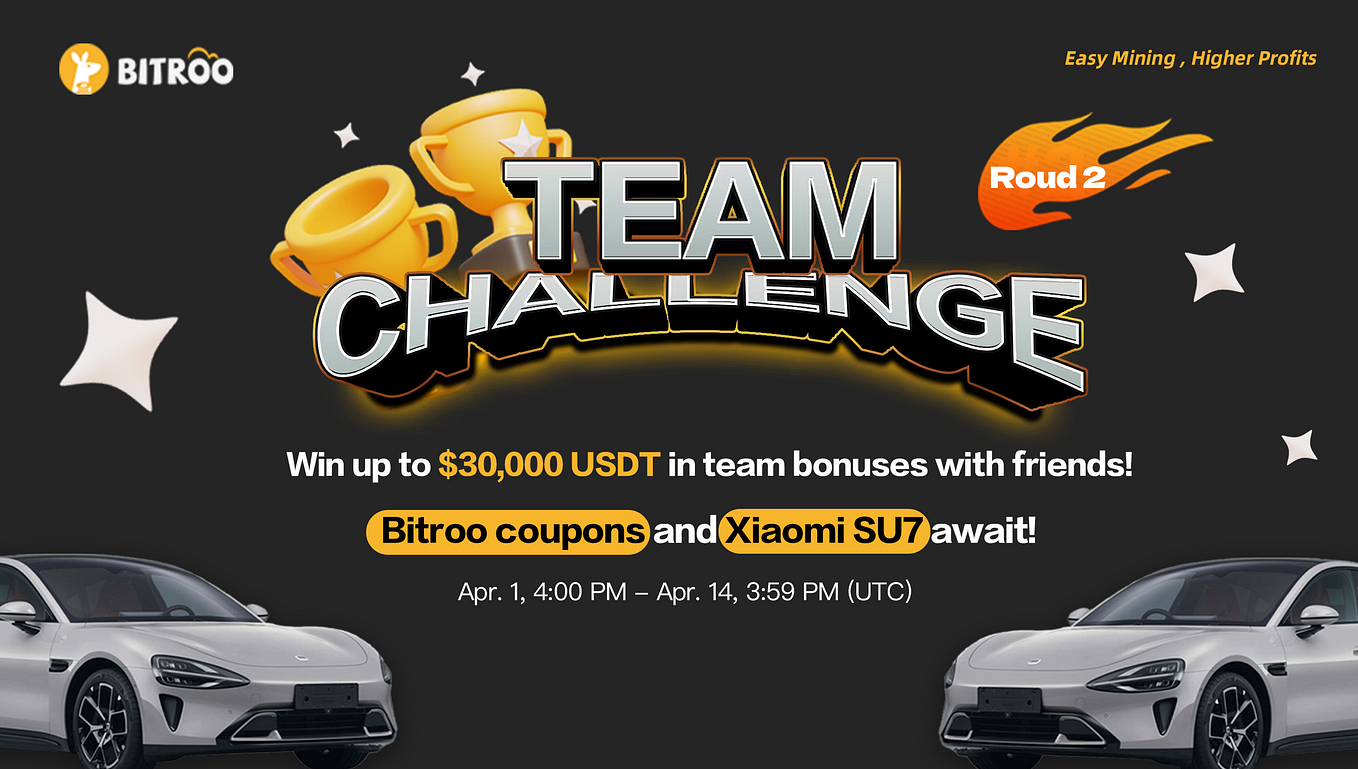 Round 3 — Team Challenge, win team bonuses up to 30,000 USDT with ...