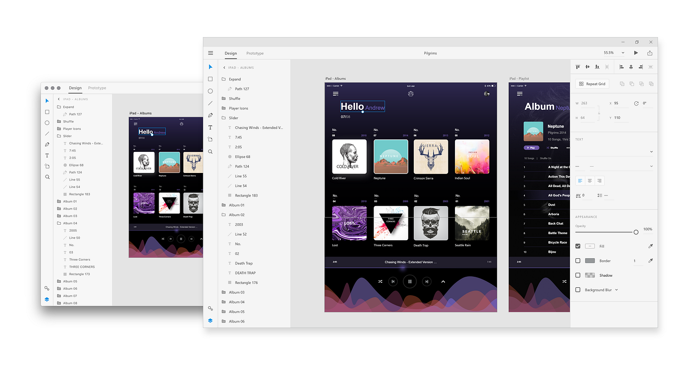 Managing Assets with Adobe XD. Curating and reusing colors, character ...