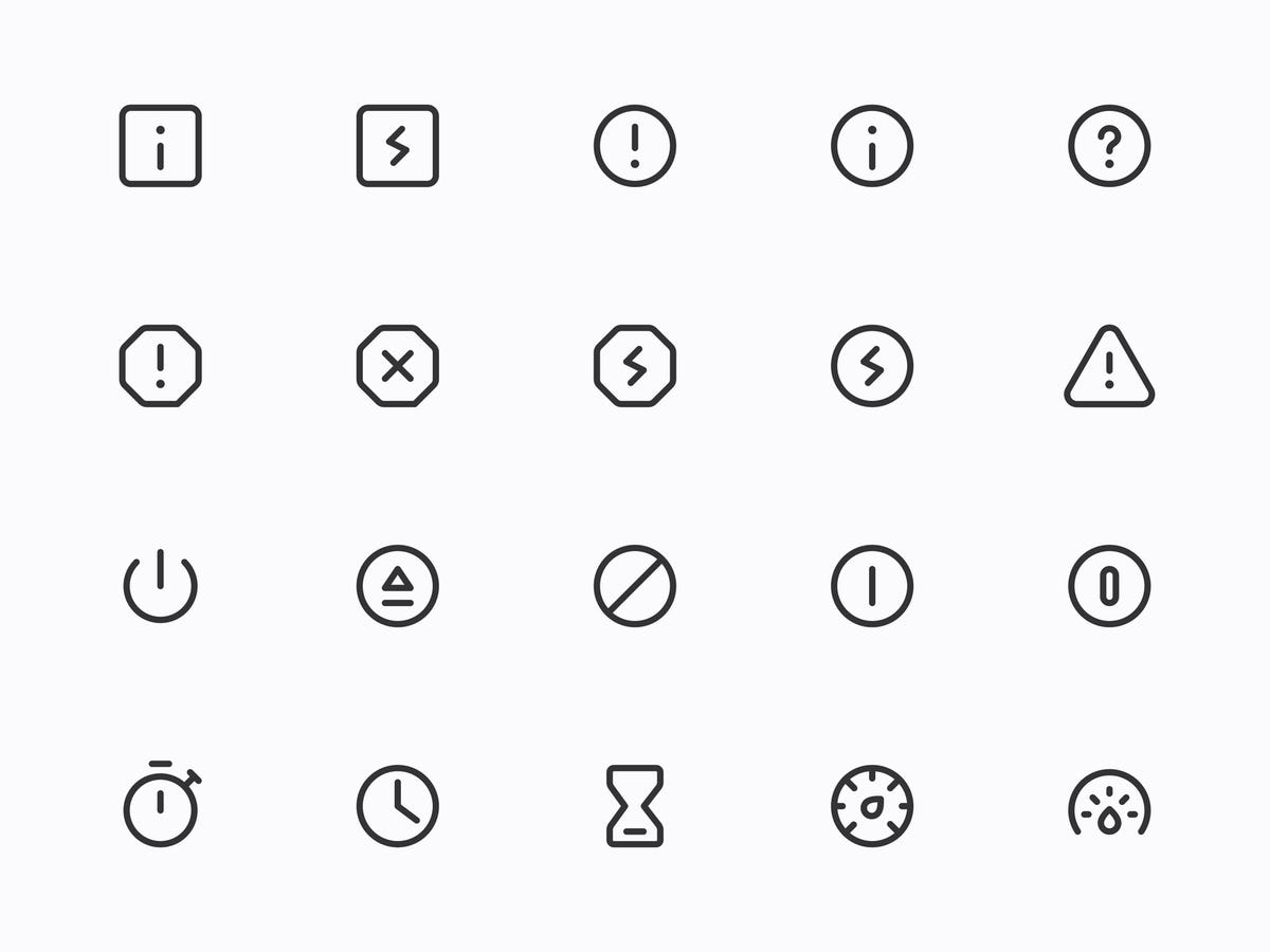 Interface, Essential, vector line icons pack | by Myicons | Medium