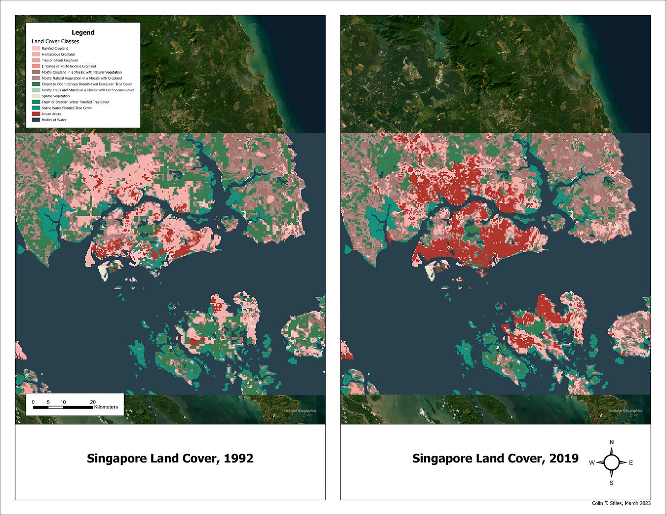 Using Multispectral Imagery to Analyze NDVI Change in Eastern Africa w ...