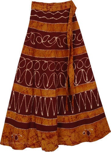 MAKE STYLISH SARI WRAP SKIRT AND INDIAN WRAP SKIRTS WITH SAREE | by ...