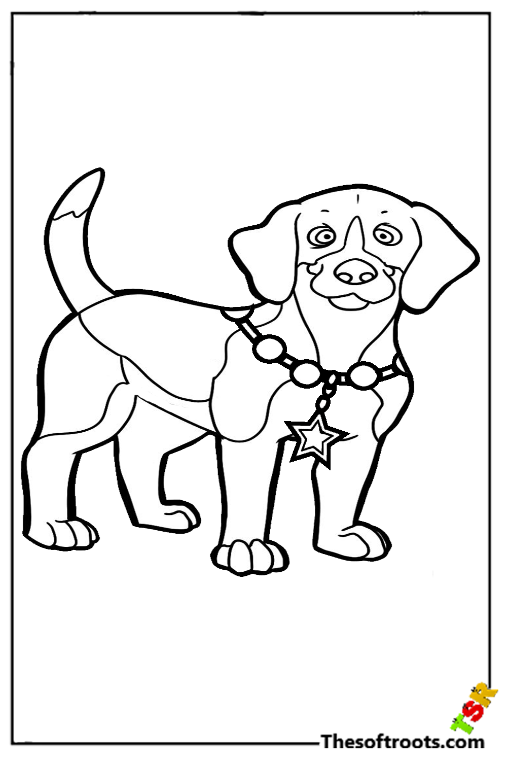 aChildren’s Coloring Pages - Early Education - Medium
