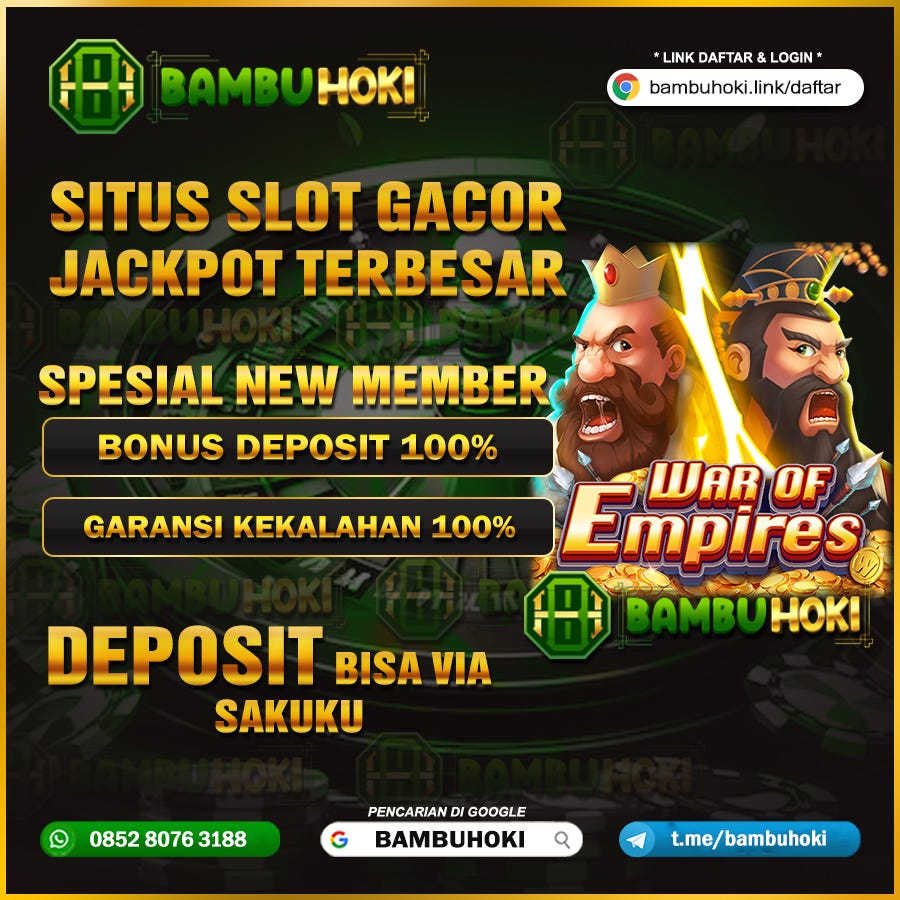BAMBUHOKI LINK SLOT PG SOFT DEPOSIT E-WALLET DOKU MUDAH JACKPOT SAAT ...