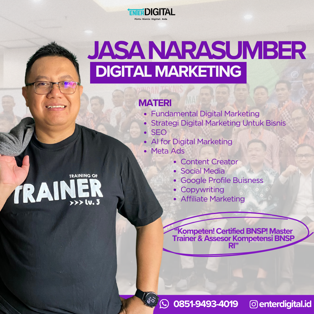 INSPIRATIF! HUB : 0851–9493–4019, Narasumber Webinar Digital Marketing ...