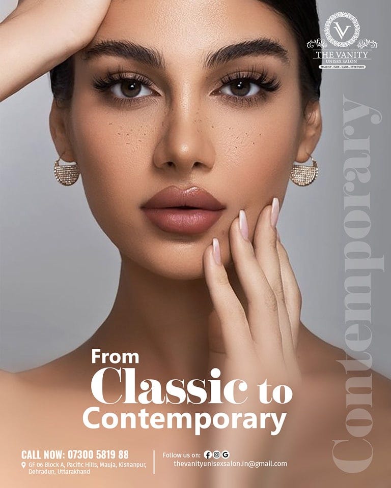 Best Beauty Services in Dehradun — The Vanity Salon - The Vanity Unisex Salon - Medium