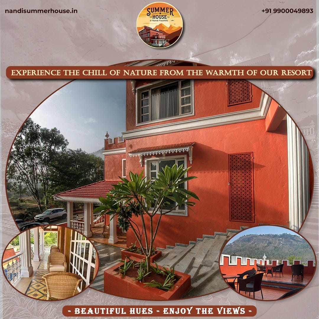 Top Resorts in Nandi Hills. 0 Views 0 | by Raksha mohanraj | Aug, 2024 | Medium