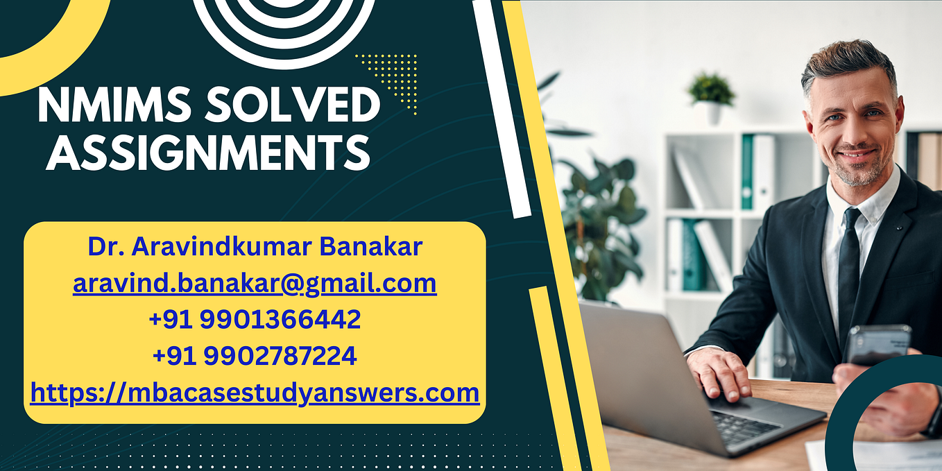 NMIMS ASSIGNMENT HELP. The Role of Dr. Aravind Banakar in… | by Dr Pooja Sexena | Apr, 2024 | Medium