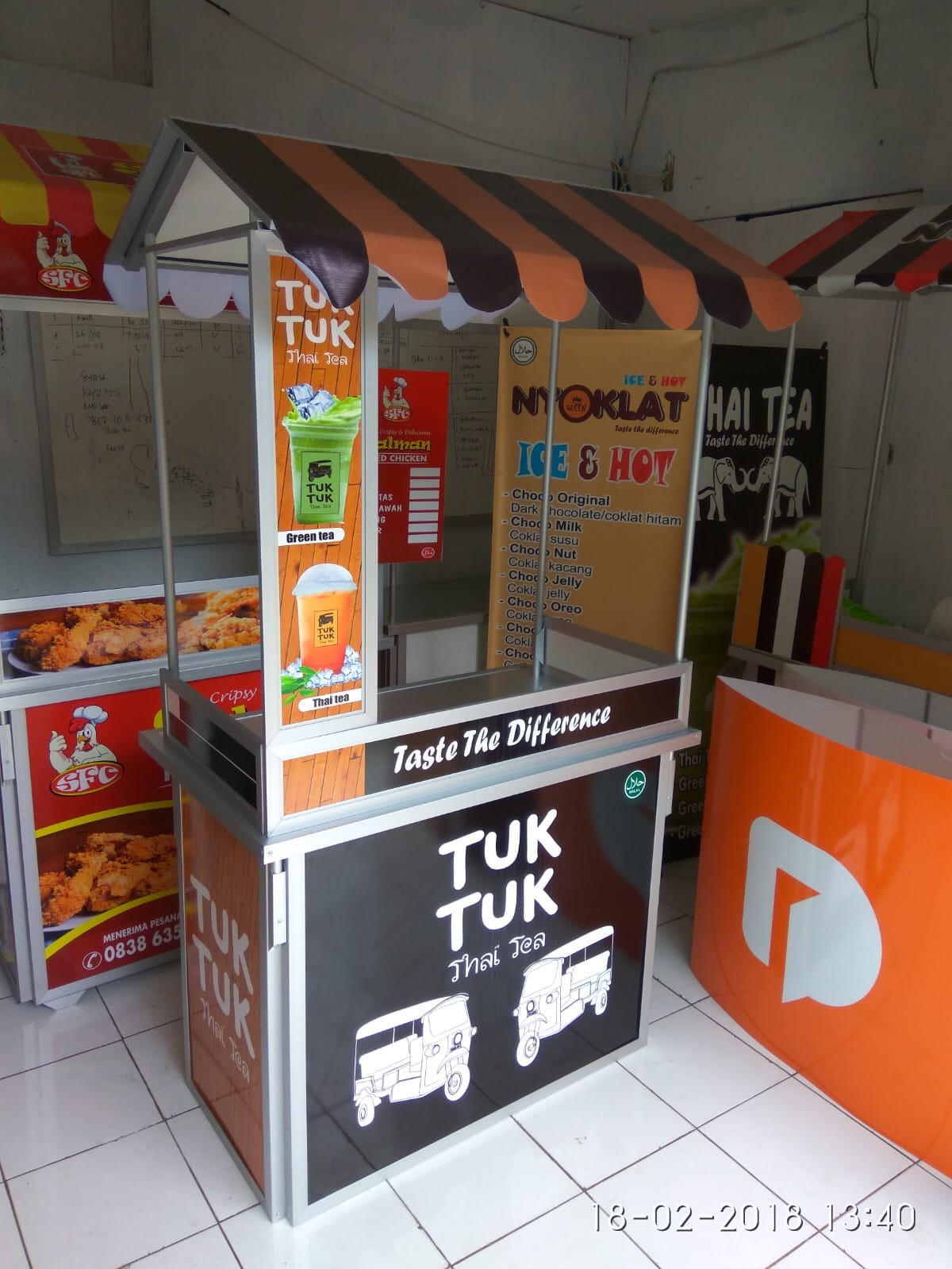 PROMO!!, WA/TELP 0851–5091–6325, Jual Booth Portable Aluminium Sukatani ...